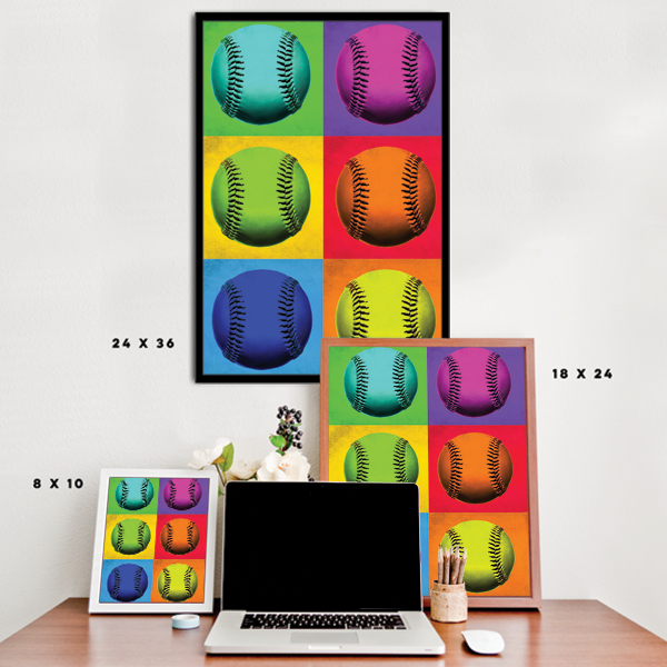 Pop Art - Baseball – InspiredPosters