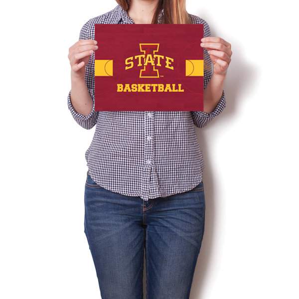 Iowa State University Cyclones - Basketball Court – InspiredPosters